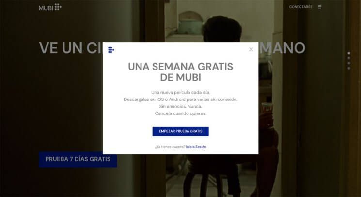 ¿Cómo tener MUBI gratis o con descuento? | Filmelier News | Filmelier News