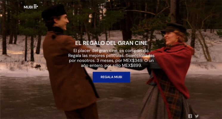 ¿Cómo regalar MUBI? | Filmelier News | Filmelier News