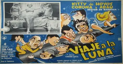 Viagem à Lua - Filme 1958 - Dir. Fernando Cortés | Filmelier