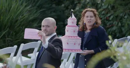 Ruby and Tom Take a Cake to a Wedding - Movie 2024 | Filmelier