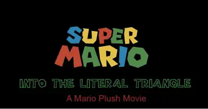 Super Mario Into the Literal Triangle - A Mario Plush Movie - Movie ...