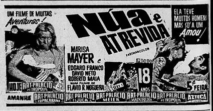 Nua E Atrevida - Movie 1972 - Dir. Flávio Ribeiro Nogueira | Filmelier