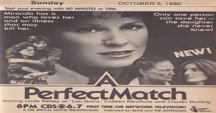 A Perfect Match - Movie 1980 - Dir. Mel Damski | Filmelier