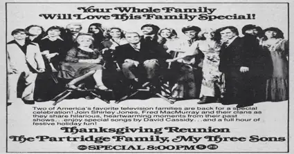 A Thanksgiving Reunion with the Partridge Family and My Three Sons ...