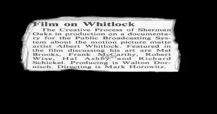 Albert Whitlock: A Master of Illusion - Movie 1981 | Filmelier